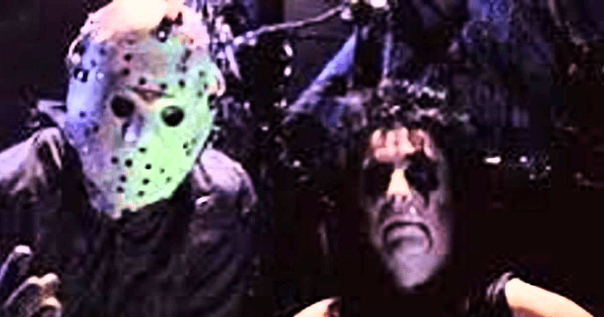 Dead Beats: He’s Back and He is Alice Cooper Dressed as Jason Voorhees ...