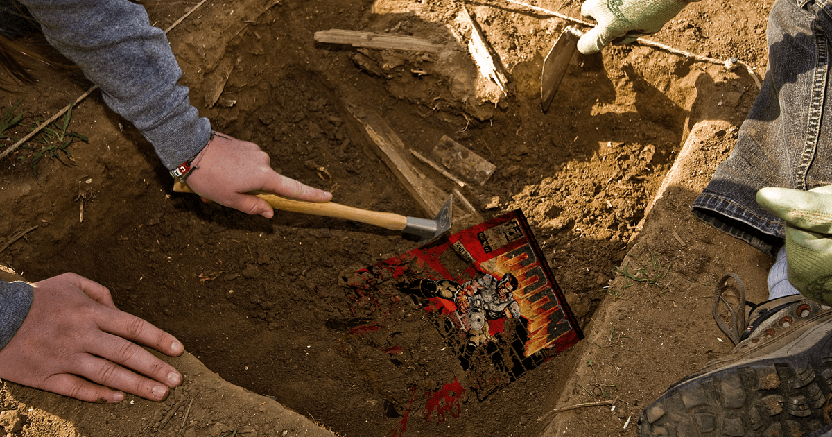 Archaeologist Discovers Doom Comic Book, Believes It to Be Historical ...